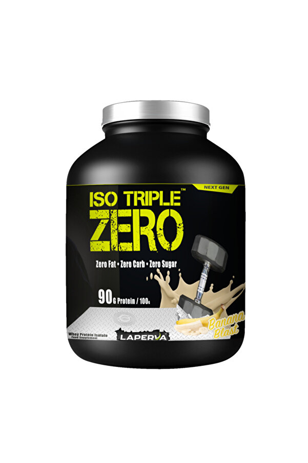 Laperva Iso Triple Zero Next Generation Whey Protein, Banana, 4 LB ...