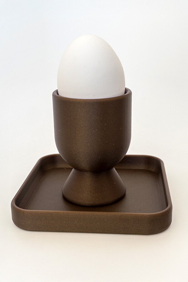 Noldor Antique Bronze Boiled Egg Holder and Presentation Plate - Soft ...