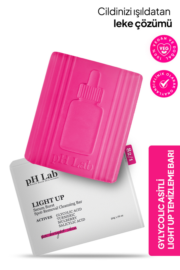 Ph Lab Phlab Light up Skin Brightening Cleansing Bar, Skin Blemish ...