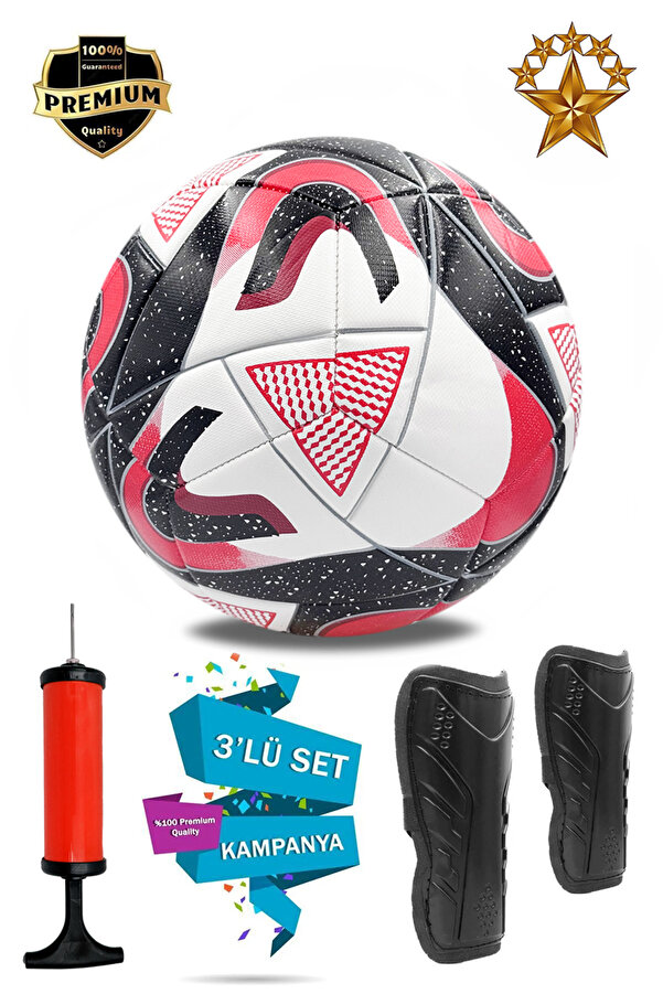 summitsport Professional Soccer Ball Set of 3 Tournament Football Ball ...