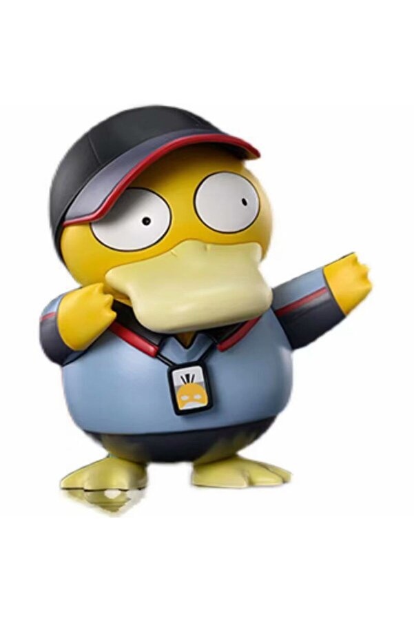 Choice Pokemon Psyduck Duck as Courier Cute Action Figure Toys 8cm ...