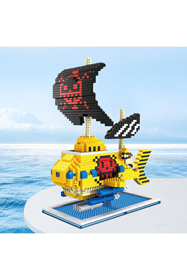 Choice Ocean Pirate Ship Plastic 3D Model Building Blocks for Adults ...