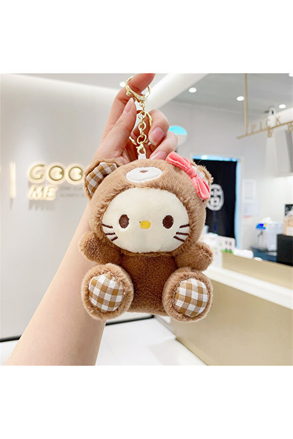 Choice Sanrio Plush Keychain Doll Hello Kitty Kuromi Cinnamoroll Melody ...