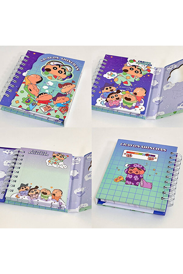 Choice Cartoon Crayon Shin-Chan Magnetic Notebook Learning Coil ...