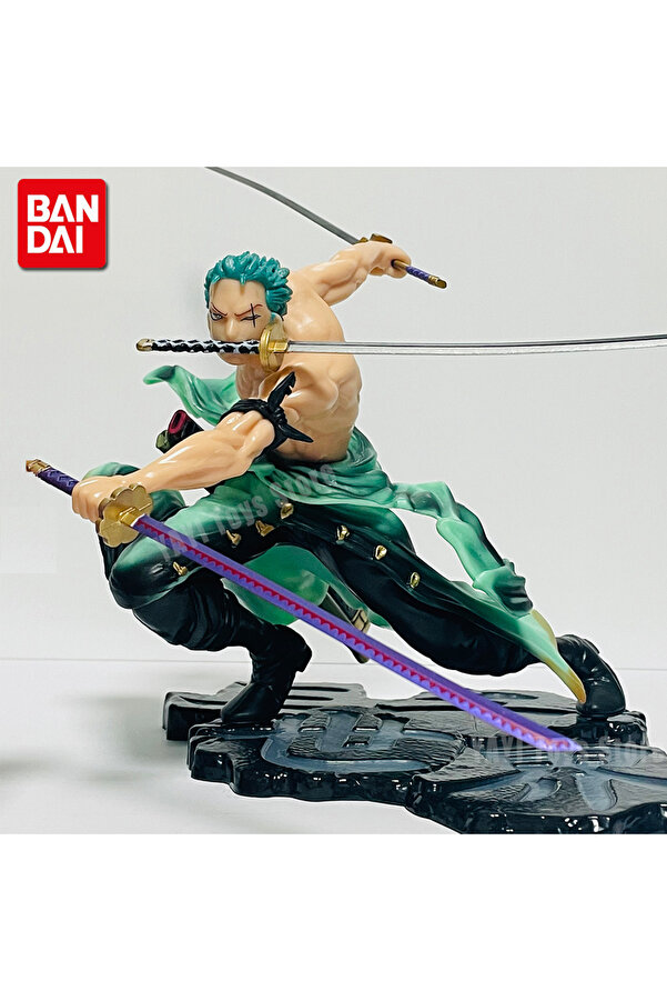 Choice Hot One Piece 10cm Anime Figure GK Roronoa Zoro Three-blade Sa ...