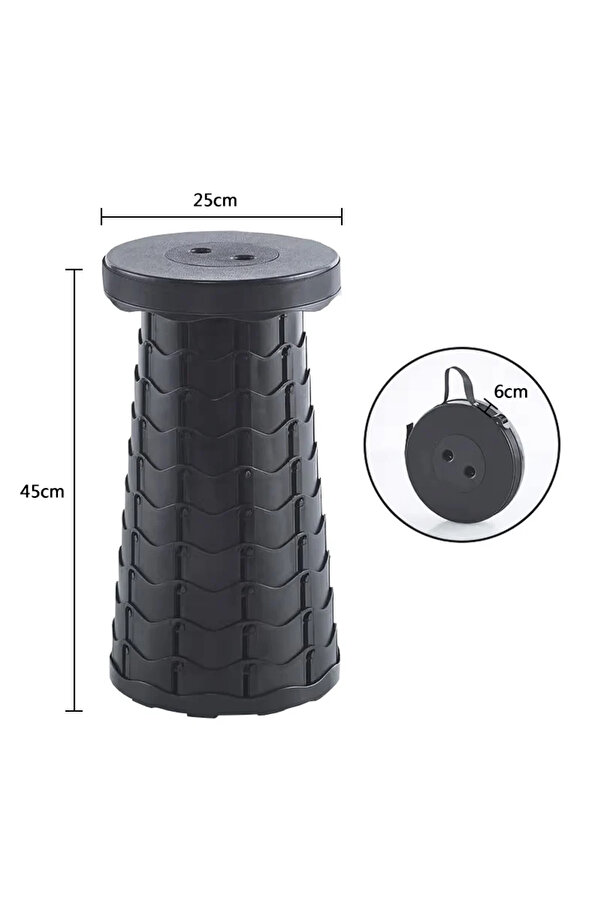 Choice Portable round Folding Chair Accordion Chair Height Adjustment ...