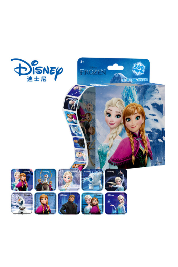 Choice 200 Sheets/Box Disney Cartoon Pull Out Stickers Princess Frozen ...