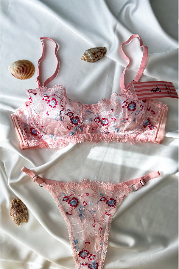 LİBELLA İÇ GİYİM Women's Pink Clamshell B Cup Underwire Supportless 2 ...