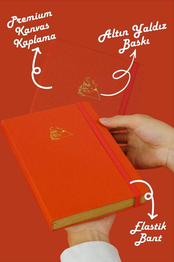 Victoria's Journals Bujo Kraft Linen Notebook 96 Sheets A5 150 Gr ...