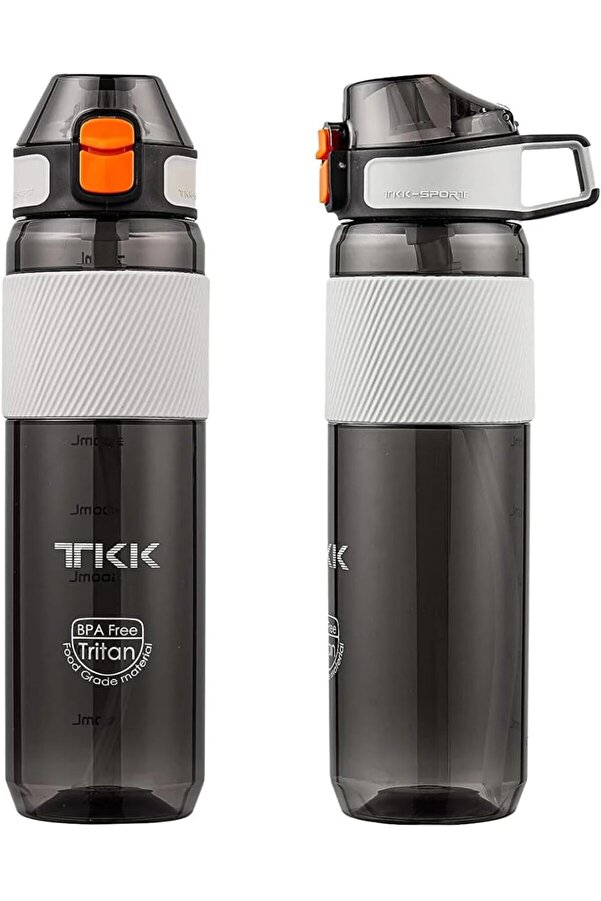 STOREMAX Gkcx 700ml - Black Silicone Straw Body Measure Scaled Water ...