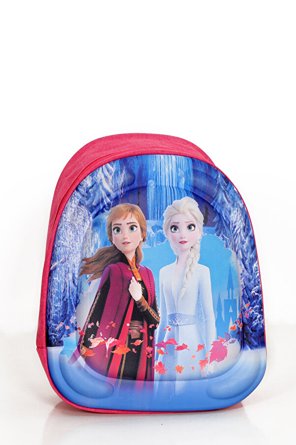 kabkabi Girl's Kindergarten Pink Frozen Princesses Figured Backpack ...