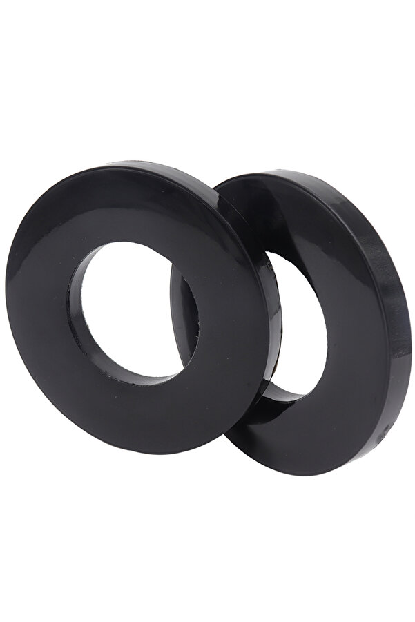 Choice Black 2x Silencer Pad Rubber Bushing Dampers Universal Front ...