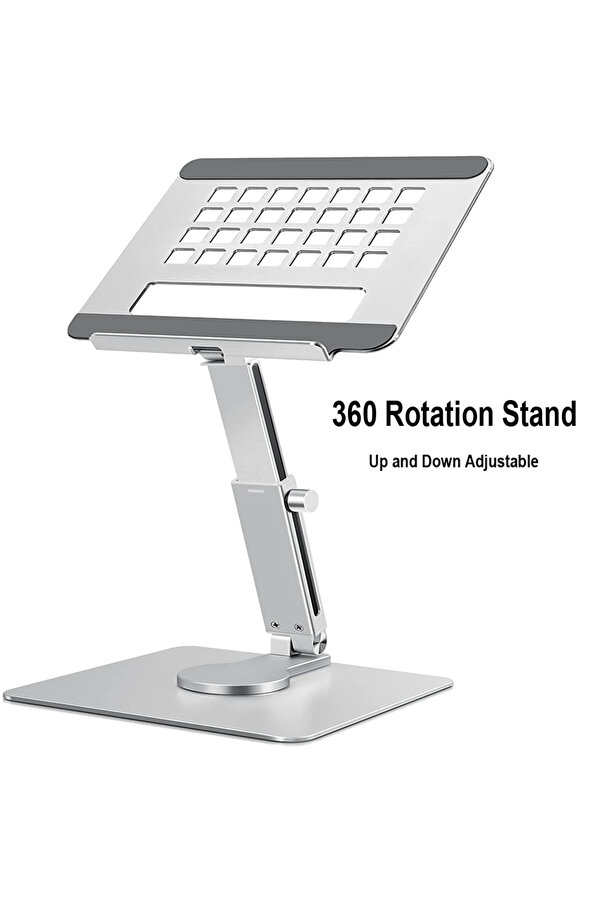 Choice Aluminum Tablet Stand Desk Riser 360° Rotation Multi-Angle ...