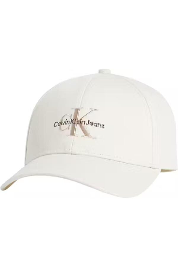 Calvin Klein Mono Logo Embro Cap - Stylish and Comfortable - Trendyol
