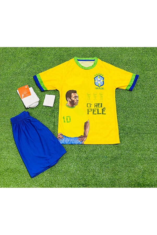 Lion Spor Nostalgic Brazilian Pele Signed Kids Jersey Vs. - Trendyol
