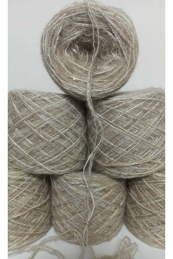 İpek Angora Weave Lanyard - Gold Glitter Sequin, Mix Net 100g - Trendyol