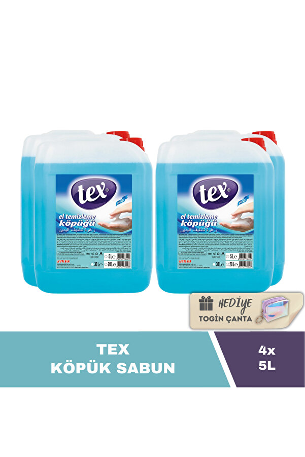 Tex 5 Liter X4 Foam Soap + Gift Togin Bag - Trendyol