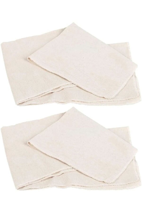 stonehill 6 Pieces Bread Breeding Cloth 50X70 Cm, 100% Cotton American ...