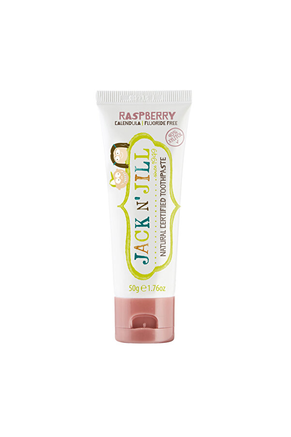 Jack And Jill Kids Natural Toothpaste with Raspberry Flavor - 50g ...