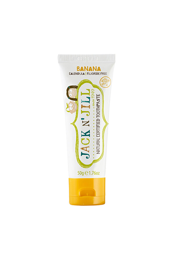 Jack And Jill Kids Natural Toothpaste - Banana Flavored 50g - Trendyol
