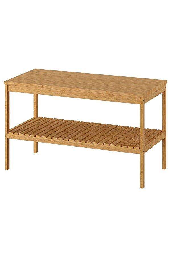 IKEA RAGRUND bench, bamboo, 77x37 cm- Trendyol