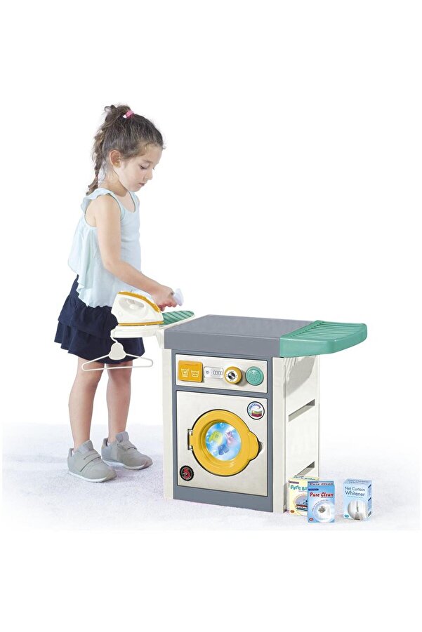 HAK İŞ OYUNCAK Washing Machine and Iron Set - Trendyol