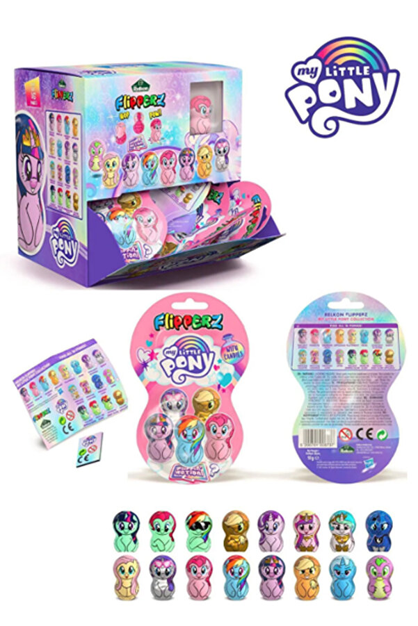 şekeyci Flipperz My Little Pony - Fruit Toy with 24 Licensed Figures ...