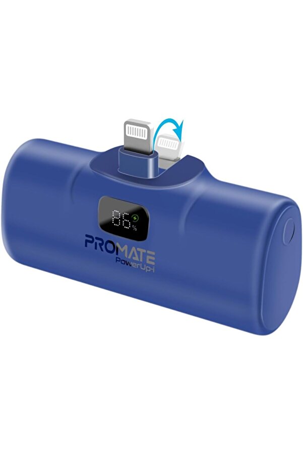 Promate Power Bank with Built-In Lightning Connector - Trendyol