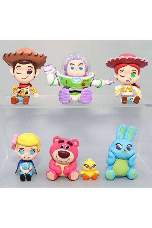 BMCRAFT 7Pcs/Set Toy Story Figure, Decor, Accessory, Toy, Movable ...