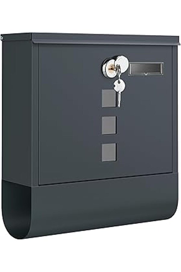 EDALKILIÇ Songmics Mail and Letter Box - Copper Cylinder Lock and ...