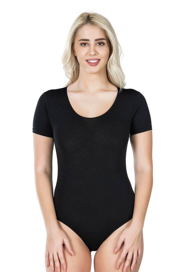 Wear Hype Body de damă, la modă, cu jumătate de mânecă, cu gâtul turn, 320- Trendyol