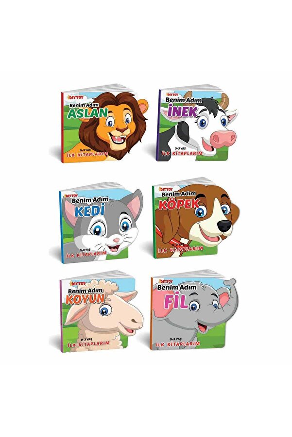 scntoys My First Story Books Animal World Set of 6 Animals My First ...