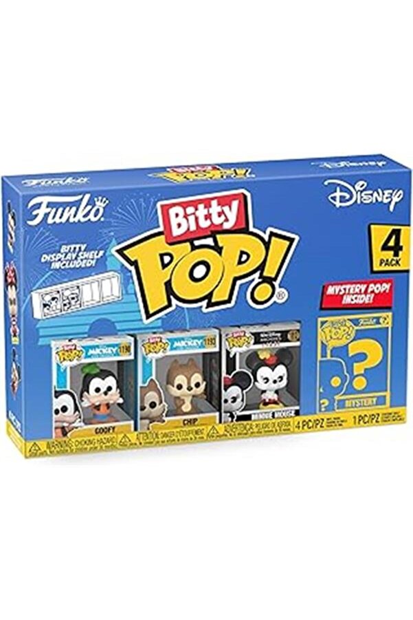EDALKILIÇ Funko Bitty Pop! – Goofy, Chip, Minnie Mouse (Hands Folded ...