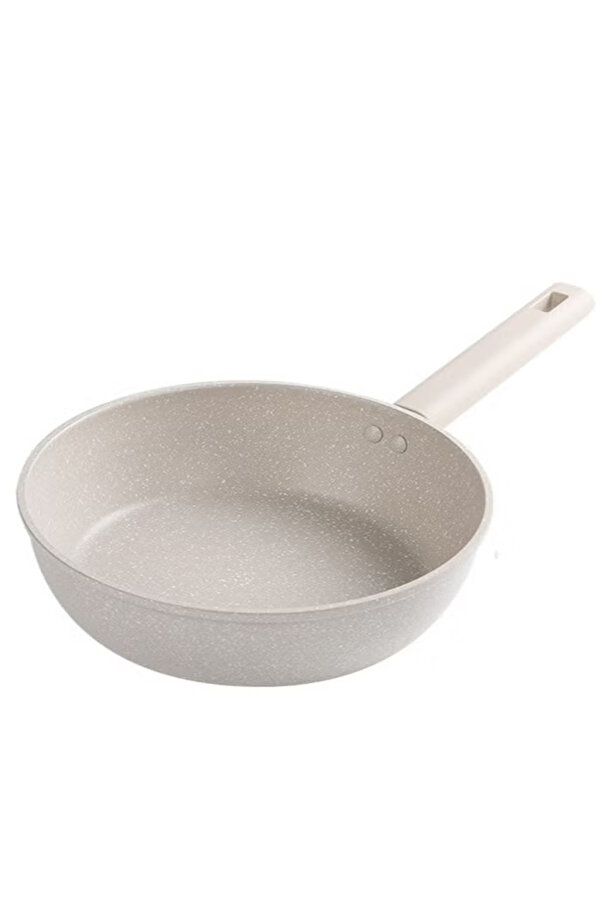 fulina Nonstick Deep Frying Pan,Saute Pan with A Lid,Granite Woking ...