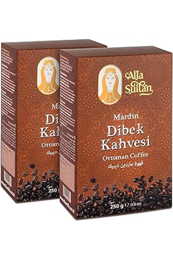 DENİZ Alia Sultan Mardin Dibek Coffee 250g - Pack of 2 Authentic and ...