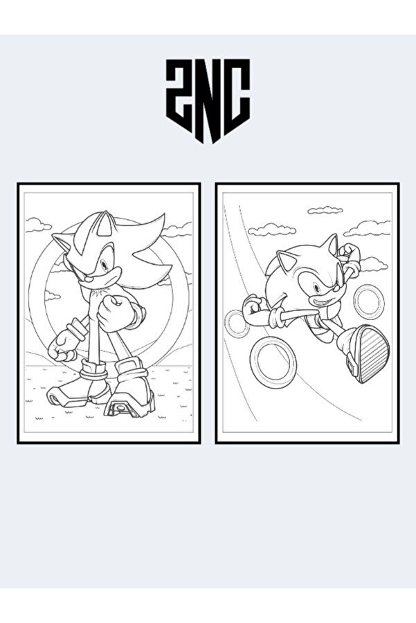 sonic ring coloring pages
