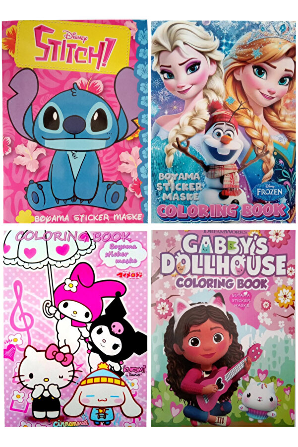 booddie Frozen Hello Kitty Lilo & Stitch Gabby's Dollhouse - 12 ...