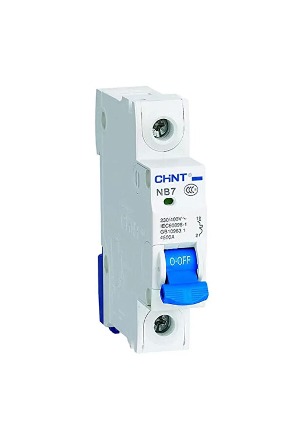 CHİNT ELECTRİC Chint Nb7 Series Monophase 1x6a C Type Automatic Fuse 6ka192177 - Trendyol