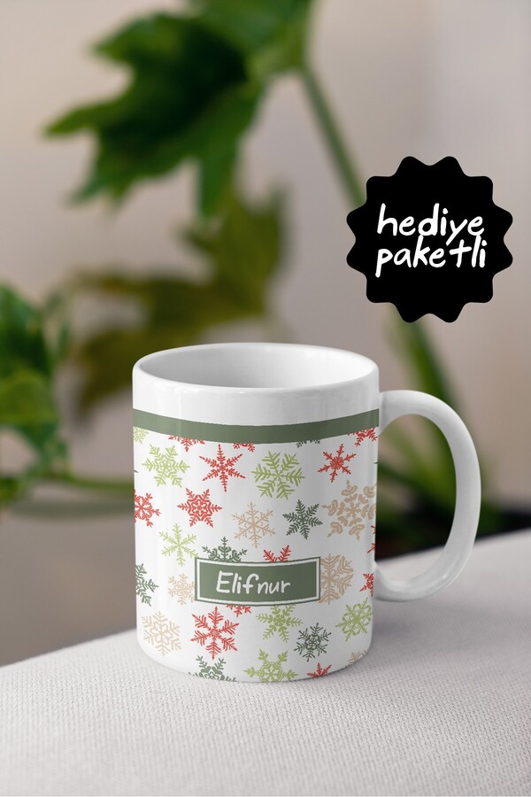 Sionar New Year Elifnur Coffee Mug with Name Soyad Written - Kpl ...