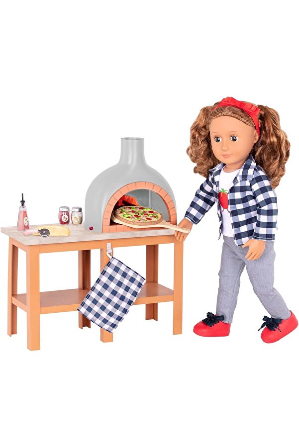 Our Generation Wood Burning Pizza Oven Set BD37953Z - Trendyol