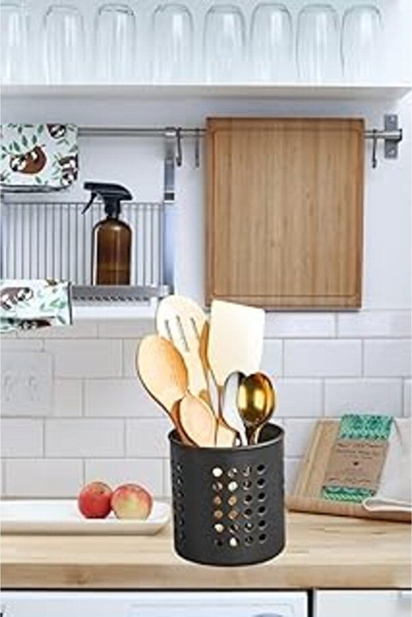 NZM TİCARET Coverest Cylinder Cutlery Counter Top Serving Stand ...