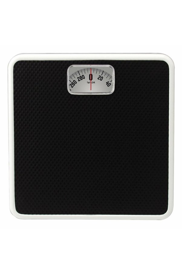 Taylor Analog Scales for Body Weight, Rotating Dial, 300 LB Capacity ...