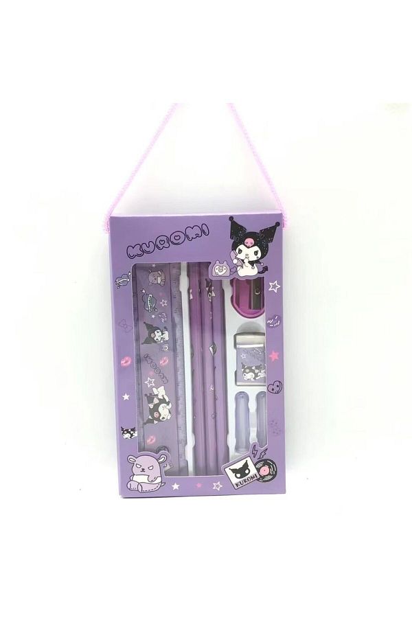 Choice Kawaii Sanrio Stationery Set Pencil Eraser Ruler Cinnamoroll My ...