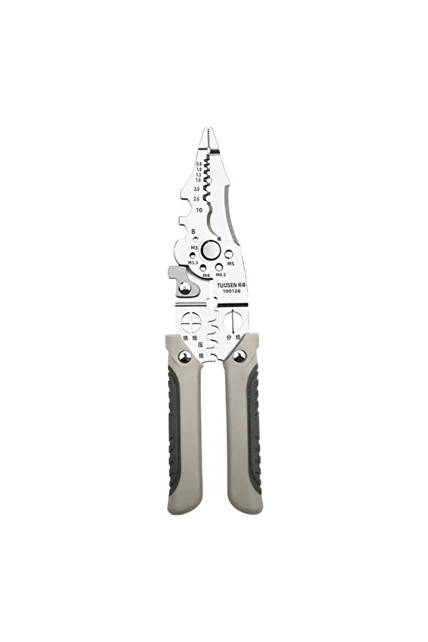 Choice Grey Electrical Wire Crimper Cable Cutter Adjustable Automatic ...