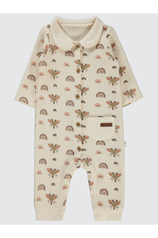 Civil Baby Baby Girl Romper for 6-18 Months - Without Booties and Ivory ...