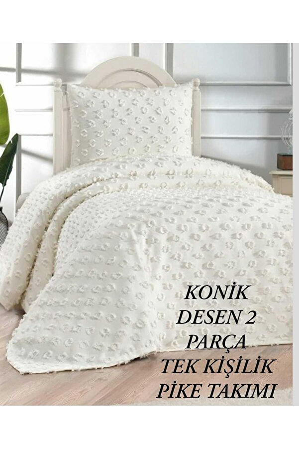 HMZ Textile Everyday Single Person Conical Pattern Pike Set (200 X 240 ...