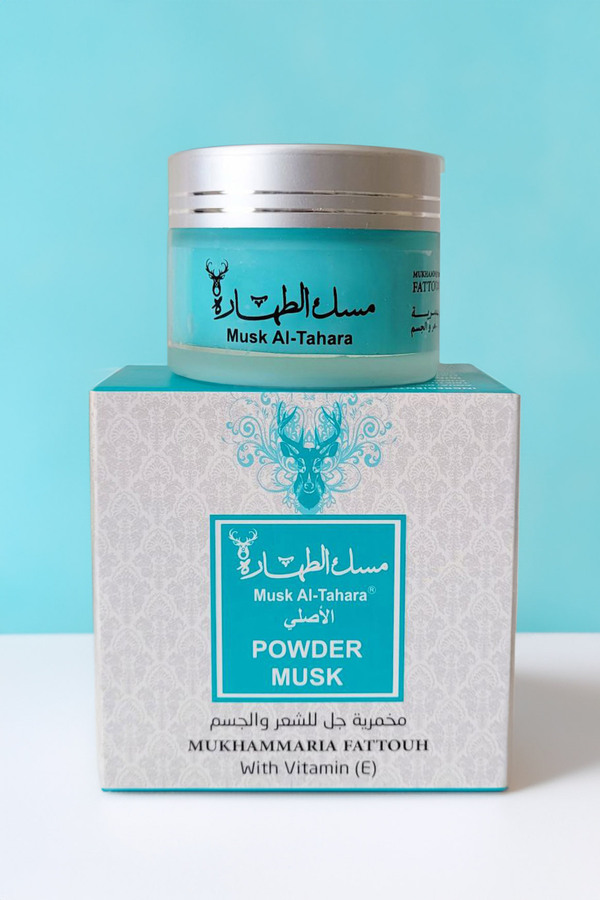 MUSK AL TAHARA 50ML POWDER MIX - Vitamin E Spreadable Perfume (HAND ...