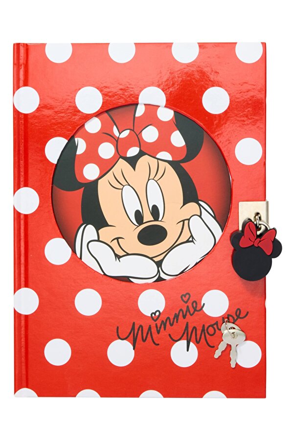 SMIGGLE Minnie Mouse Lockable a 5D Ruled Custom Diary Notebook - Trendyol