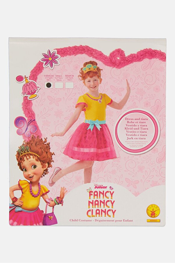 Disney Junior Fancy Nancy Clancy Costume 2-3 Y, Pink - Trendyol