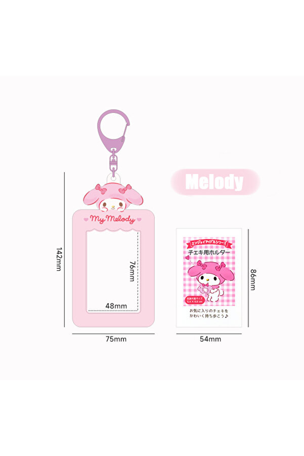Choice Meldoy Kawaii Sanrio Keychain Cinnamoroll Photo Card Kuromi Card ...